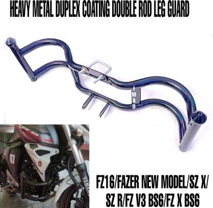 imad HEAVY METAL DOUBLE ROD LEG GUARD Bike Crash Guard Price in India ...