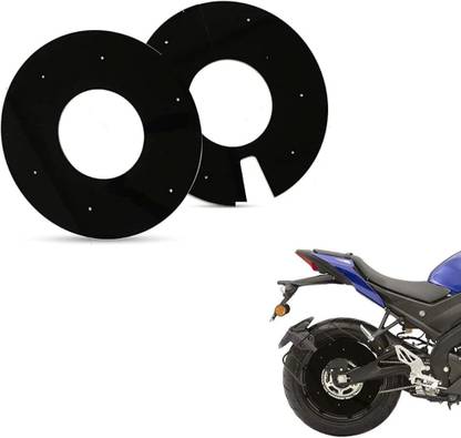 VermsBikers Acrylic wheel disc cover for 17inch black Bike Fairing Kit ...