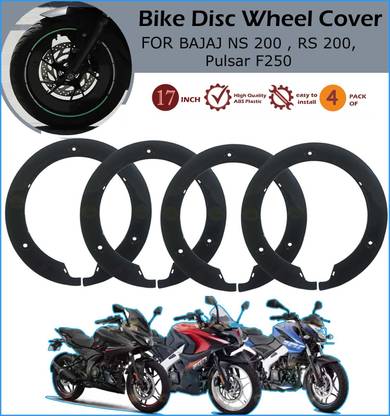 AXWee PRO Disc Wheel Cover For NS 200 , RS 200, F250 Pulsar Bike Fairing Kit Price in India ...
