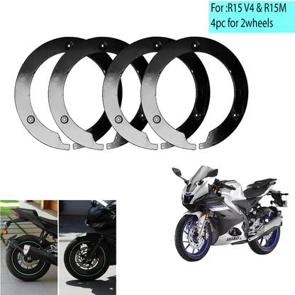 Vagary PVC PRO Disc Wheel Cover For Yamaha R15 V3(17inch Wheel) Bike ...