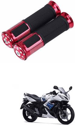 LOVMOTO Universal Rubber Hand Grip Bar End Handlebar Grips 572 Handle ...