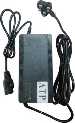 ATP Ev 48V 3A Ebike Universal 4 Lead Battery, Auto CutOff, Electric ...