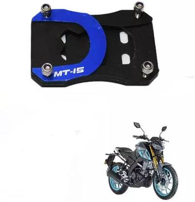 Vagary Motorcycle Side Stand Extender Mt 15 (Blue) Bike Side Stand ...