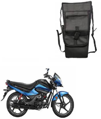 PAL CREATION TCP Plain Black Tank Cover Plain-18 Strap Hero MotoCorp ...