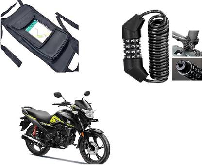 Moliyam M-21 TANK COVER AND NUMBER LOCK Strap Honda SP125, Universal ...