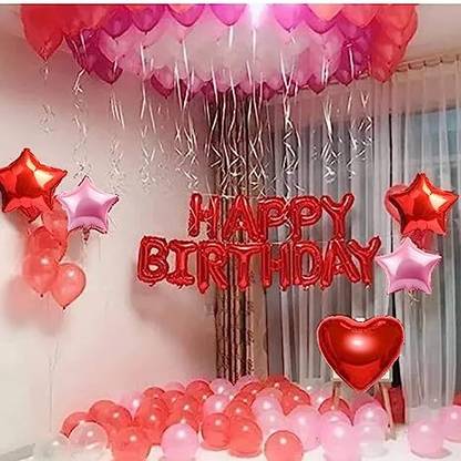 Flipkart.com | blooper Solid Happy Birthday Decorations Items Combo Set ...