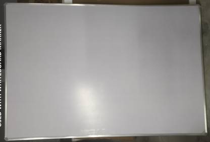 SHAKYA WORLD 6x4 Feet Double Sided Lightweight Office Home School White ...