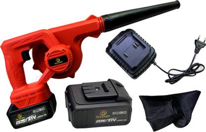intenzo Li-ion 21V Double Battery Cordless Brushless Compact Blower ...