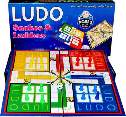 SABIRAT Ludo With Snakes & Ladders, The Complete Family Entertainer ...