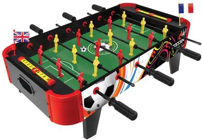 ITOYS Table Top Foos Ball Medium Foosball Board Game - Table Top Foos ...
