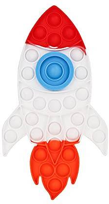 Healthify Push popit Bubble Fidget Toy Rocket shape Board Game ...