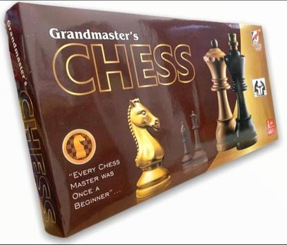 Siddiqui Grand Master Chess Board Game 13 cm Chess Board - Buy Siddiqui ...