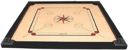 SINGHALTRADE Carrom Board with Coins, Striker, and Disco Powder Carrom ...