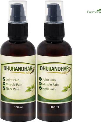 FARMORIA DHURANDHAR JOINT AND MUSCLE PAIN RELIEF OIL Quick Comfort ...