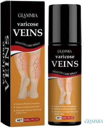 GLAMMIA Vericose Vein Relief Spray | With Supportive Skin Essence ...