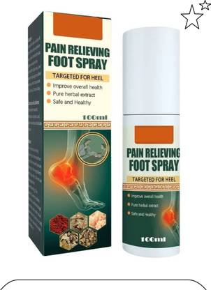 WEEDY Pain Relieving Foot Spray for Cooling Comfort & Relief Spray ...