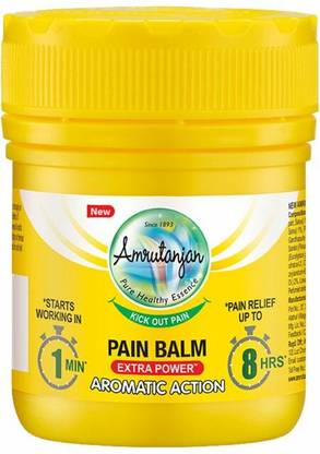 Amrutanjan New Extra Power 27.5ml X 3 Balm - Buy Baby Care Products in ...