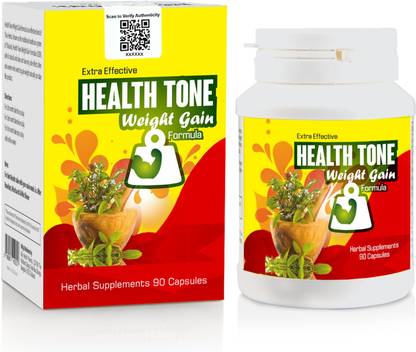 Health Tone Extra Effective Weight Gain Capsules Price in India - Buy ...