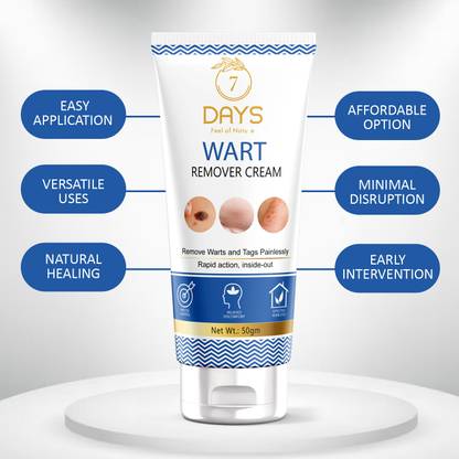 7 Days Ayurvedic warts removal cream for men women Price in India - Buy ...