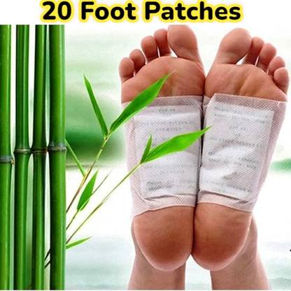 Furkin Detox Foot Patch Pain Relief Body Cleansing Toxins Remover ...