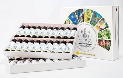 HEALING HERBS Concentrate Stock Kit Of Bach Flower 10ml 40 Remedies ...