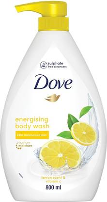 DOVE Energising Body wash with Lemon Scent and Vitamin C: Buy DOVE ...