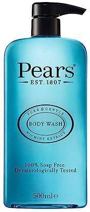 Pears Pure & Gentle With Mint Extract Body Wash (500ml): Buy Pears Pure ...