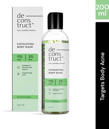deconstruct Exfoliating Body Wash- 2% Salicylic acid | Prevents body ...