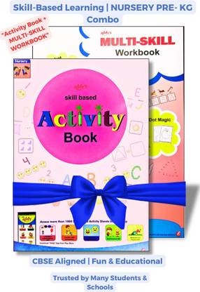 NURSERY KIDS 122 PAGES COMBO SKILL ACTIVITY + MULTI-SKILL WORKBOOK FOR ...