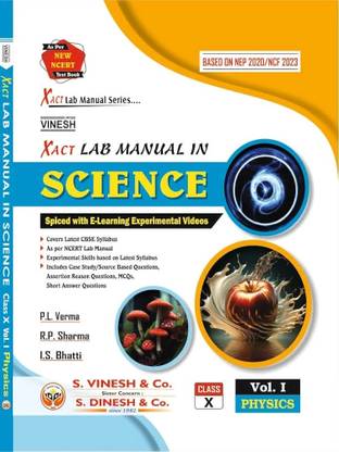 Xact Lab Manual in Science - Class 10 | Set of (Physics, Chemistry ...