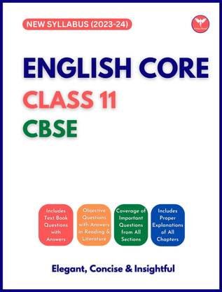 English Core Class 11 CBSE: Buy English Core Class 11 CBSE by Flying ...