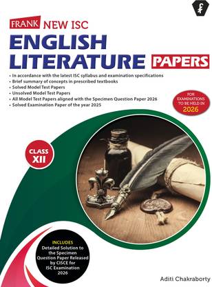 Frank ISC English Literature Class 12 Exam Papers | For 2026 Exam ...
