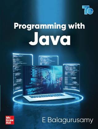 Programming with Java | 7th Edition: Buy Programming with Java | 7th Edition by Balagurusamy E ...