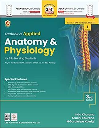 Textbook of Applied Anatomy and Physiology for BSc Nursing Students ...