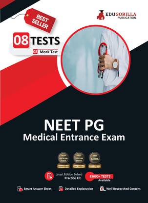 NEET PG Entrance Exam Preparation Book - 8 Full Length Mock Tests (2400 ...