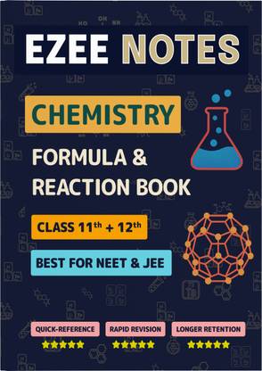 Chemistry Formula and Reaction Book for NEET & JEE by Ezee Notes ...
