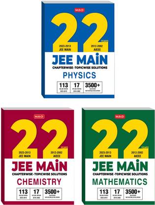 MTG 22 Years JEE MAIN Previous Years Solved Question Papers with ...