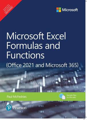 Microsoft Excel Formulas and Functions (Office 2021 and Microsoft 365 ...