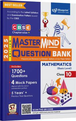 Mathematics (Basic) Class 10 CBSE Question Bank by Mastermind 2024-25 ...