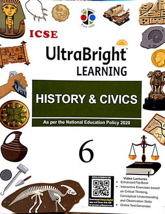 Icse Ultra Bright learning History and civics class 6: Buy Icse Ultra ...