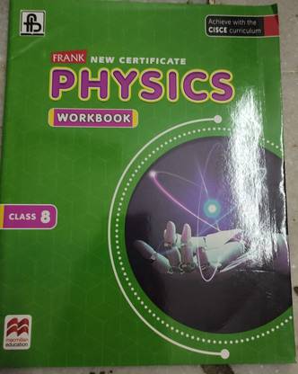 Frank New certificate physics workbook class 8: Buy Frank New ...