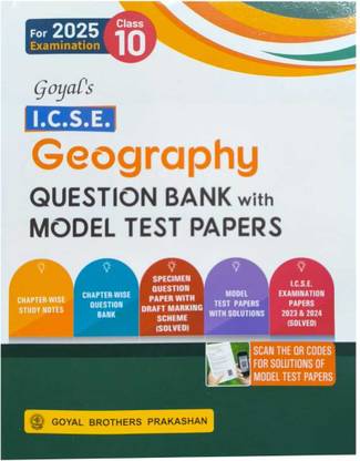 ICSE GOYAL,s Question Bank GEOGRAPHY-10: Buy ICSE GOYAL,s Question Bank ...