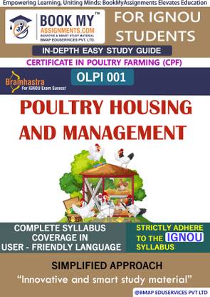 IGNOU OLPI 1 Poultry Housing and Management Study Material (In Depth ...