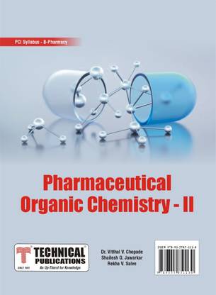 Pharmaceutical Organic Chemistry II for B. PHARMACY PCI SYLLABUS - TEXTBOOK: Buy Pharmaceutical ...