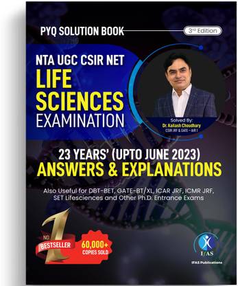 CSIR NET Life Science Previous Year Questions Papers with Answers & Solutions from 2001-2023 ...