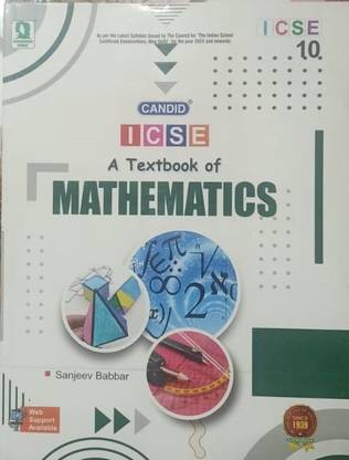 CANDID ICSE A TEXTBOOK OF MATHEMATICS CLASS-10: Buy CANDID ICSE A ...