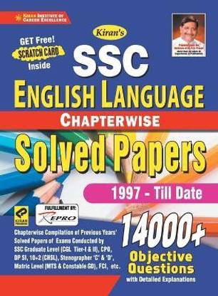 Kiran Ssc English Language Chapterwise Solved Papers 14000+ Objective Questions: Buy Kiran Ssc ...