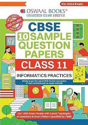 Oswaal CBSE Sample Question Papers Class 11 Informatics Practices Book ...