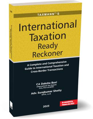 Taxmann's International Taxation Ready Reckoner – India's first 'ready ...
