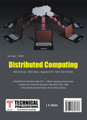 Distributed Computing for BE Anna University R21CBCS (V - CSE / IT / AI&DS - CS3551): Buy ...